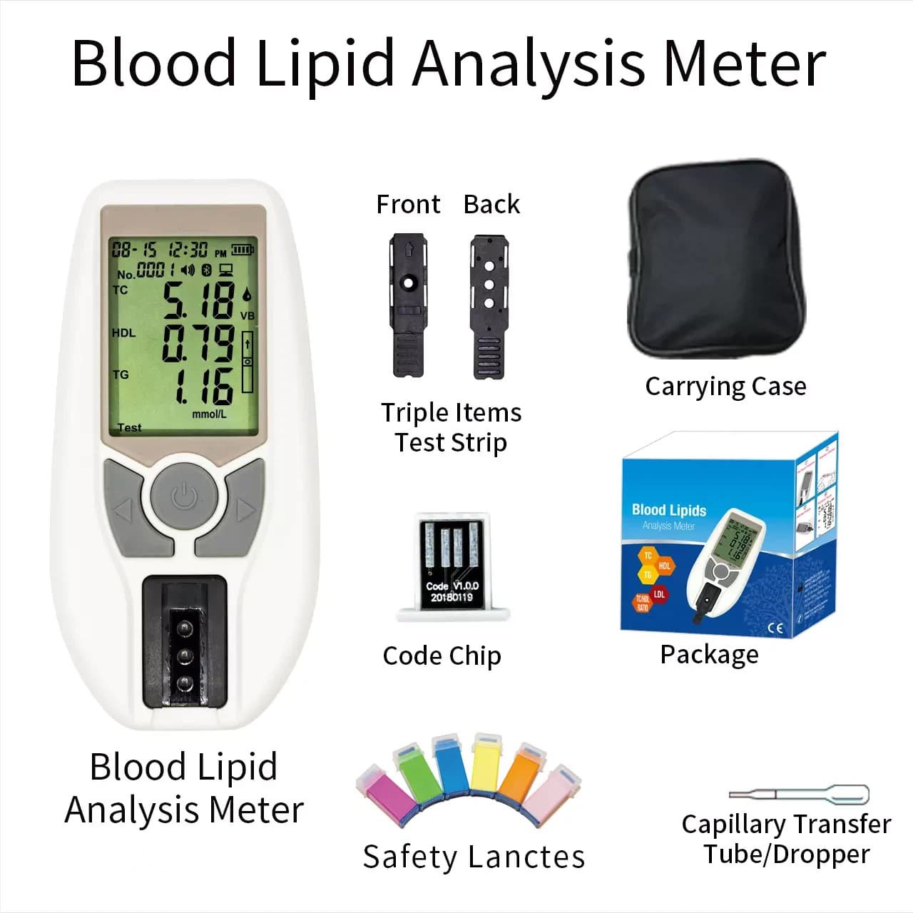 3 in 1 Accurate Lipid Meter SLP-101 - SoyMed