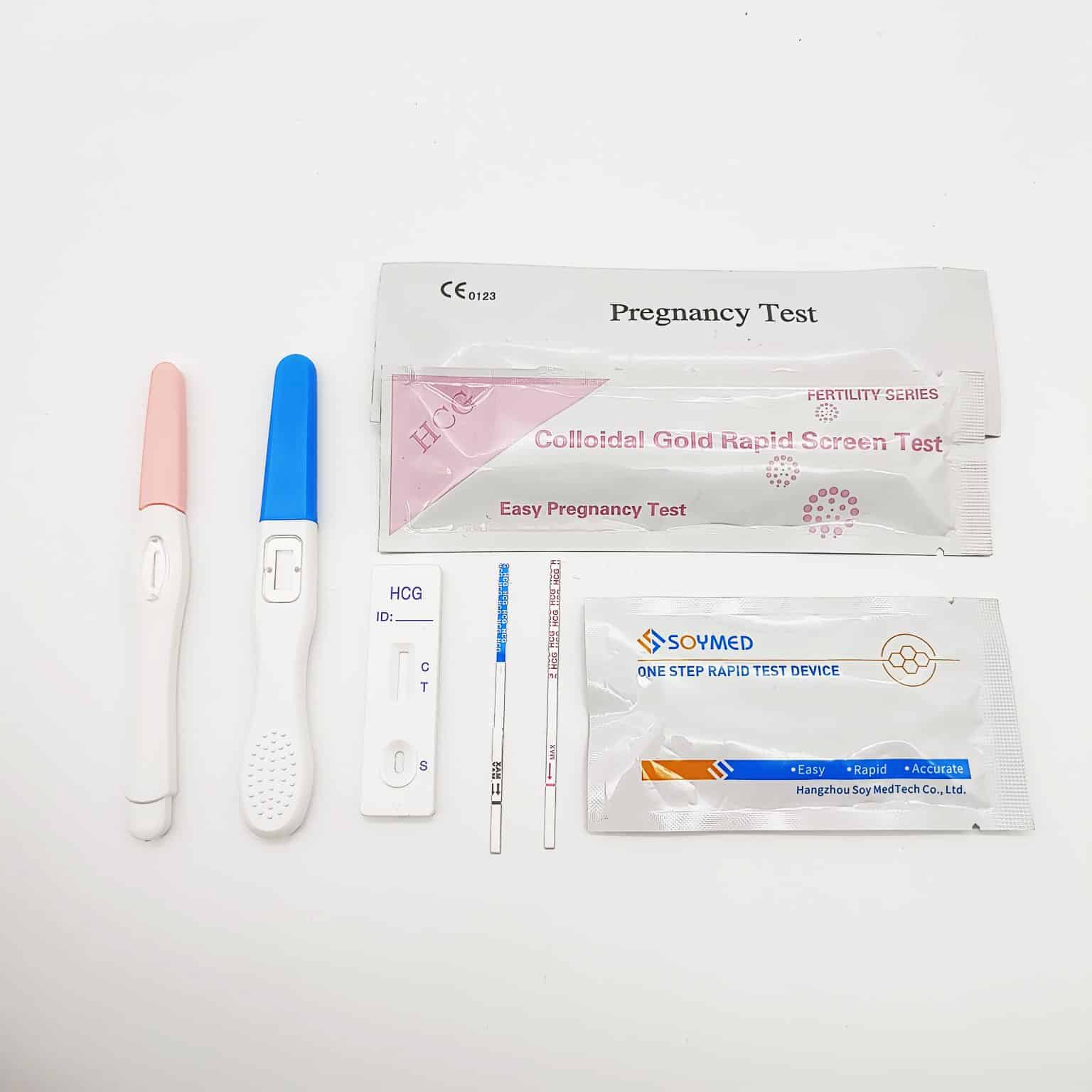 One-Step Accurate HCG Pregnancy Test - SoyMed
