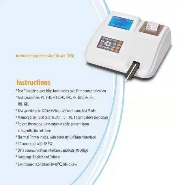 Accurate Semi Automatic Urine Analyzer MS-200B - SoyMed